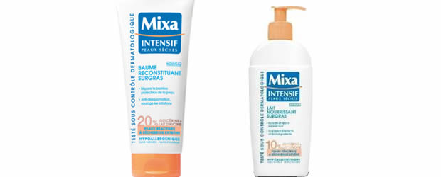 Mixa sort une gamme de soins surgras