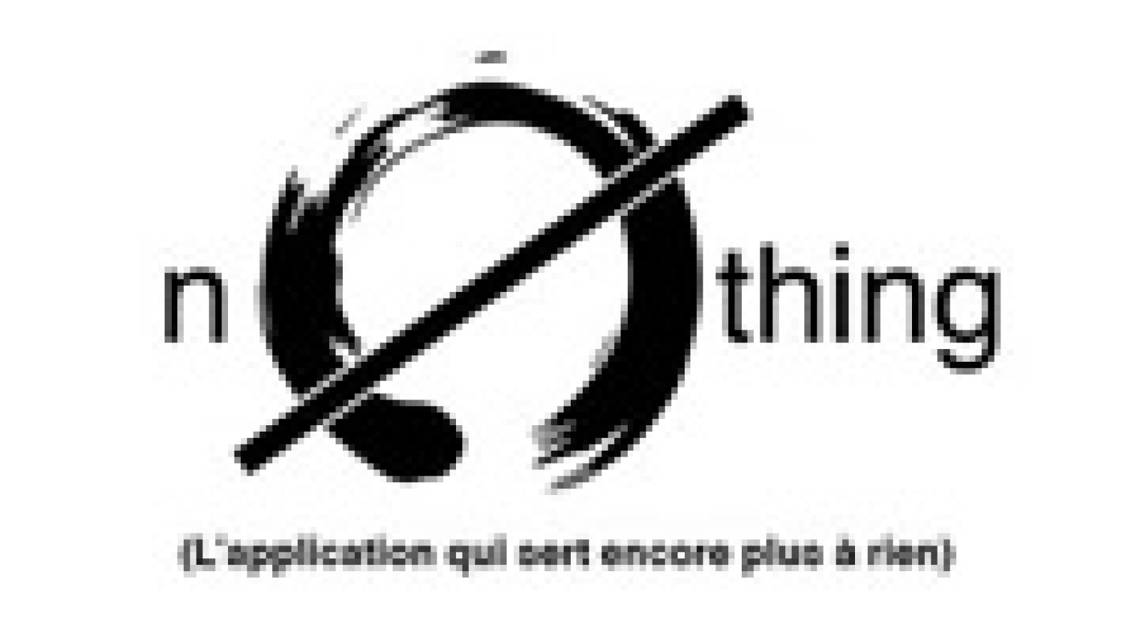 Nothing : l'application vide de sens