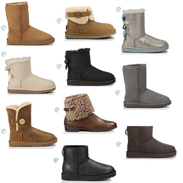 Dix paires de chaussures UGG pour avoir les petons au chaud cet hiver ...