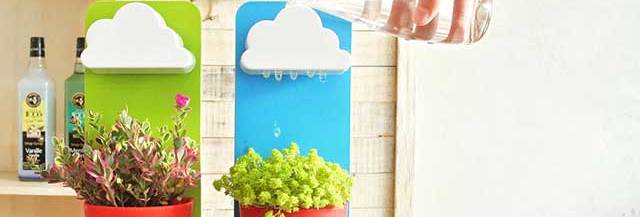 Le Rainy Pot, joli nuage pour arroser ses pots de fleurs - Madmoizelle