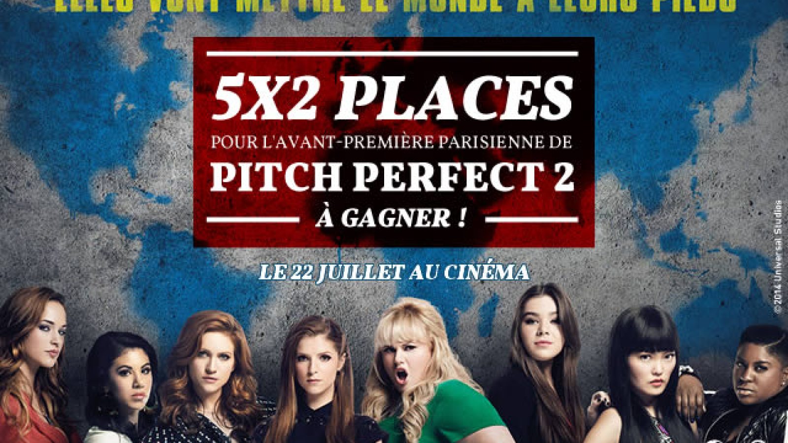 Concours — 5x2 places pour l'avant-première parisienne de Pitch Perfect ...
