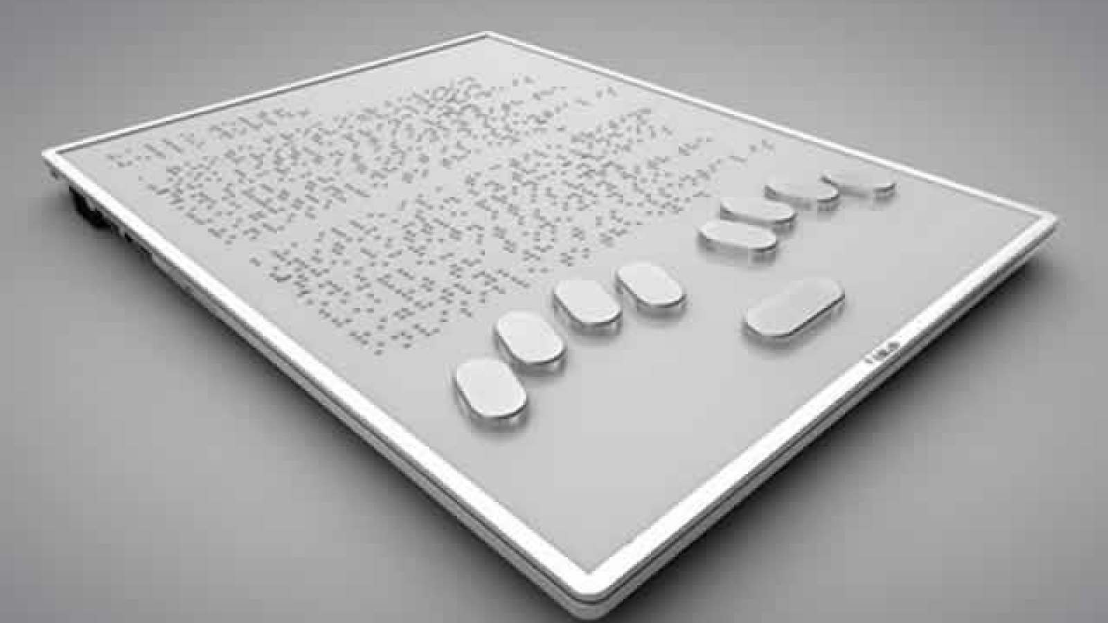 Blitab, le prototype de tablette en braille qui pourrait sortir en 2016 ...
