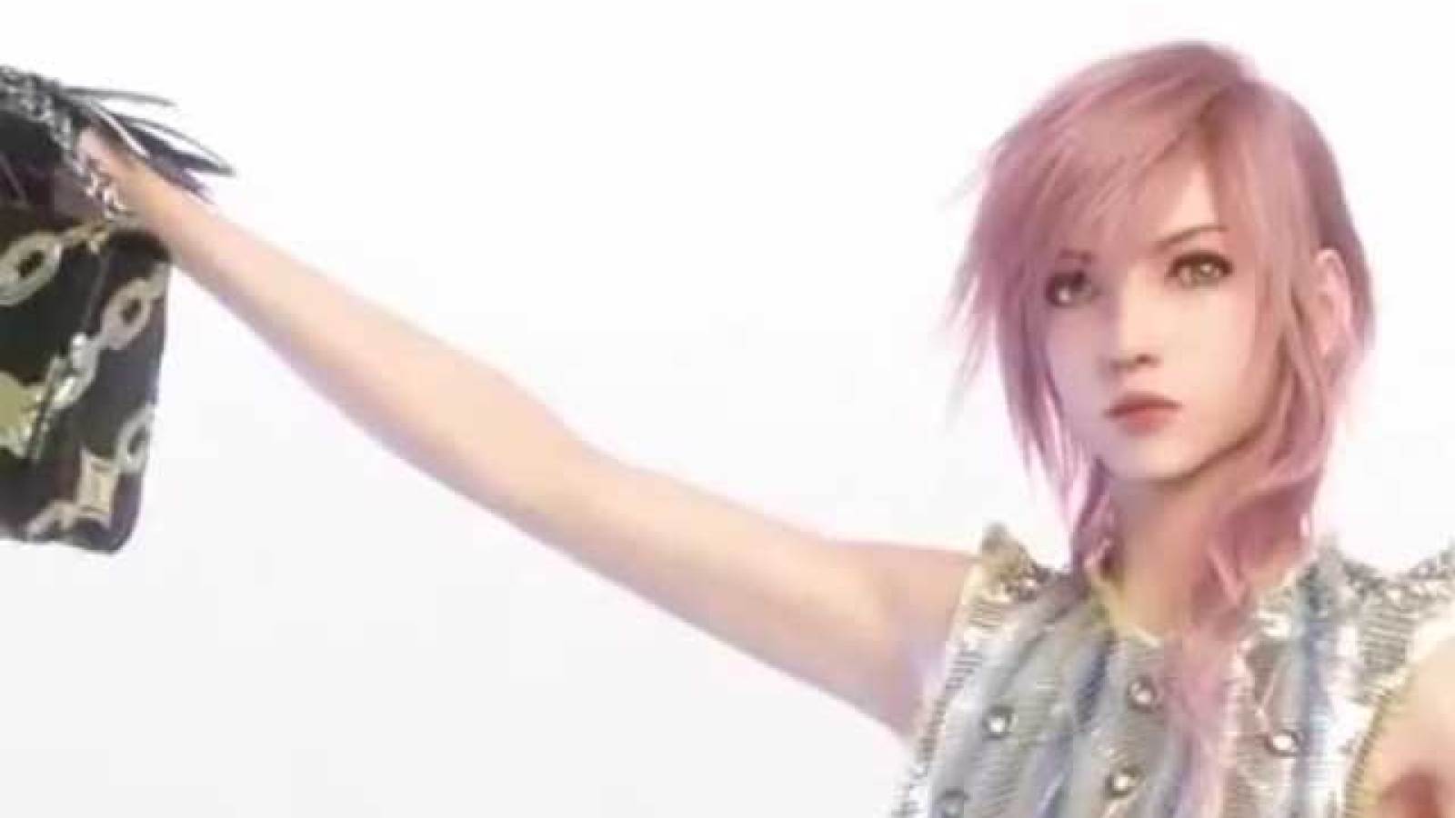 Lightning, de « Final Fantasy XIII », pose pour... Louis Vuitton ...