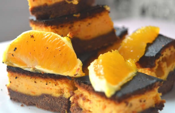 Gâteau au fromage blanc et à l'orange — Recette qui fond dans la bouche ...