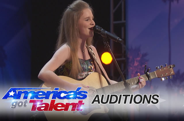 Kadie Lynn, 12 ans, conquiert le jury d'America's Got Talent