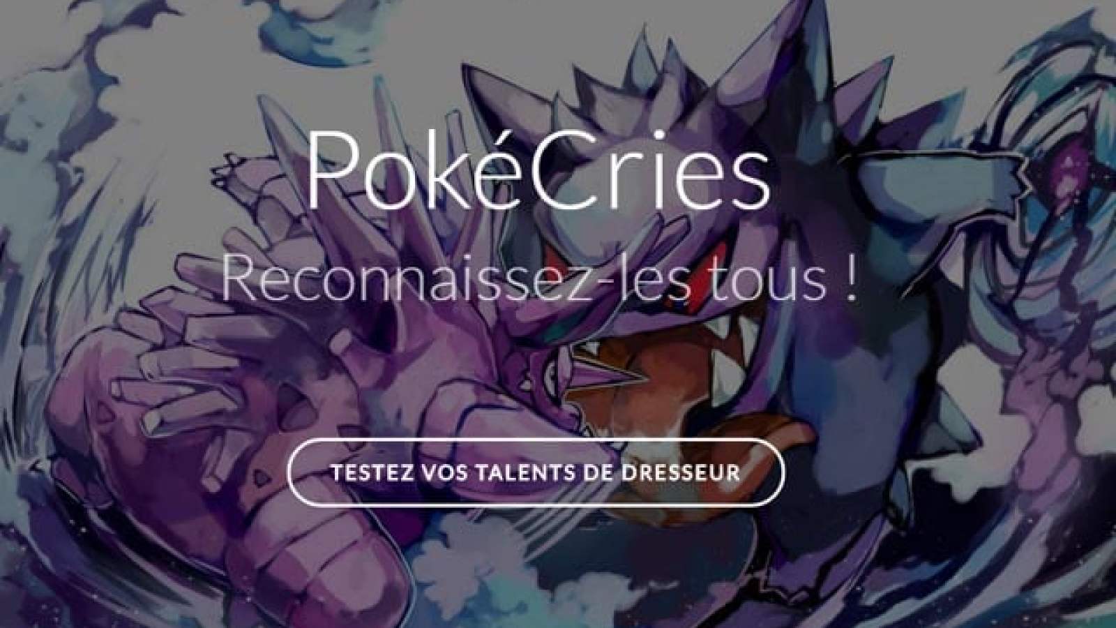 Pokémon : sauras-tu reconnaître leurs cris