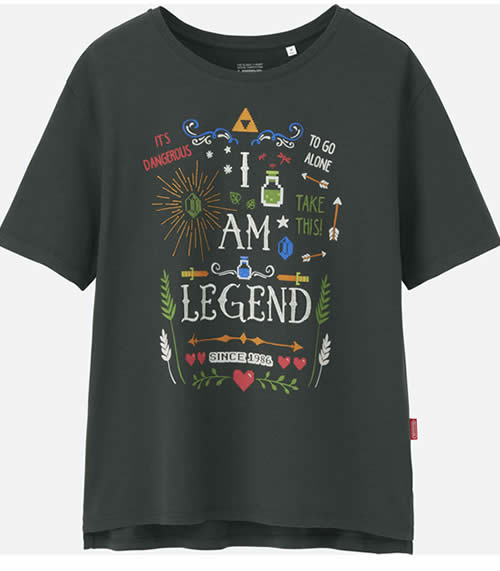 Uniqlo et Nintendo sortent une collection de 25 tee-shirts
