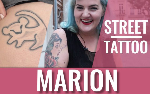 Street Tattoos : Marion et son tatouage Simba — madmoiZelle