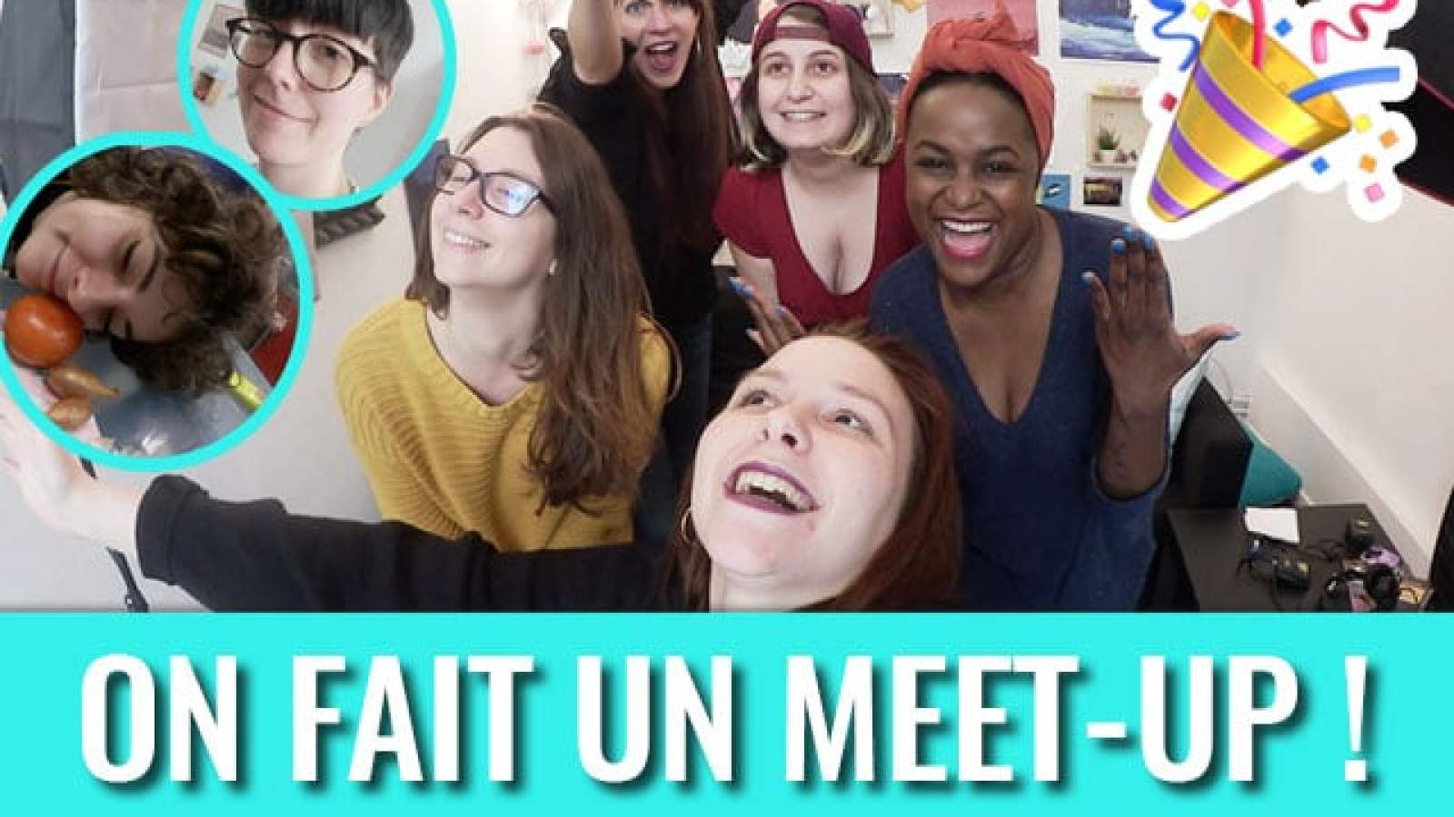 Meet-up YouTube madmoiZelle avec Charlie, Mymy, Elise, Manu & cie