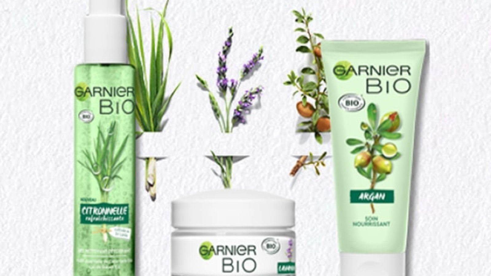 Garnier Bio est la nouvelle marque bio et éco-responsable de Garnier