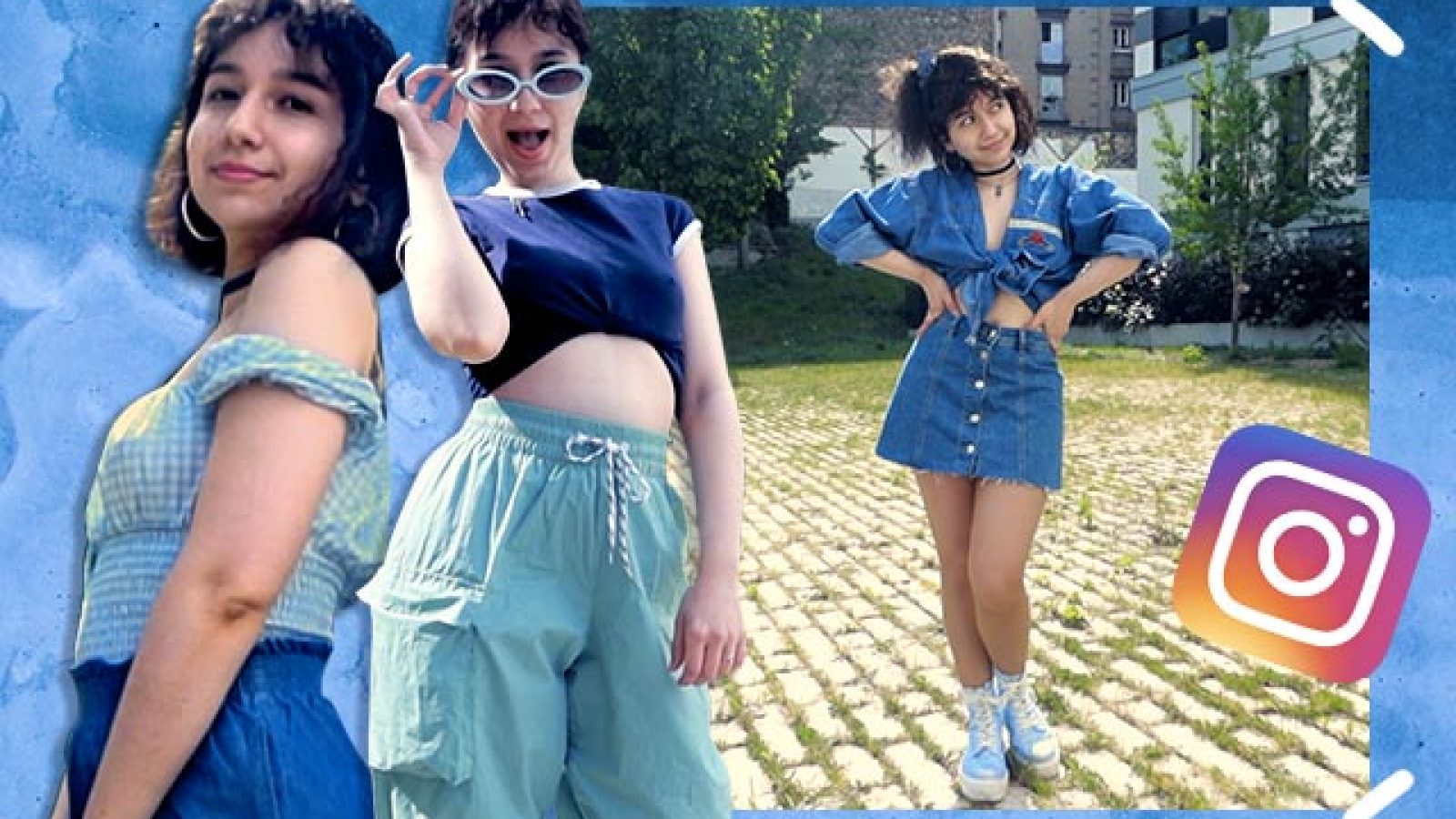 Idées de tenues avec du bleu : Instagram choisit la couleur de mon look