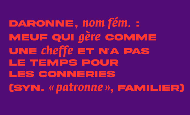 Comment « Daronne » est devenu le nom de notre rubrique sur la ...