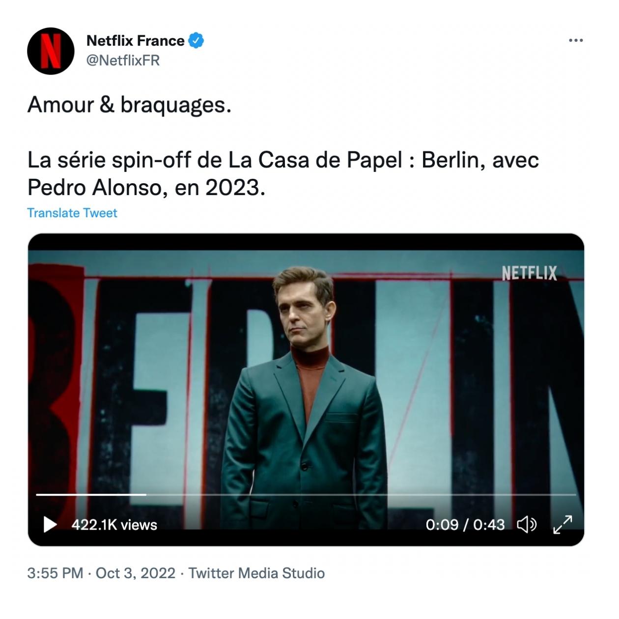Berlin Netflix Dévoile Les Personnages Du Spin Off De La Casa De