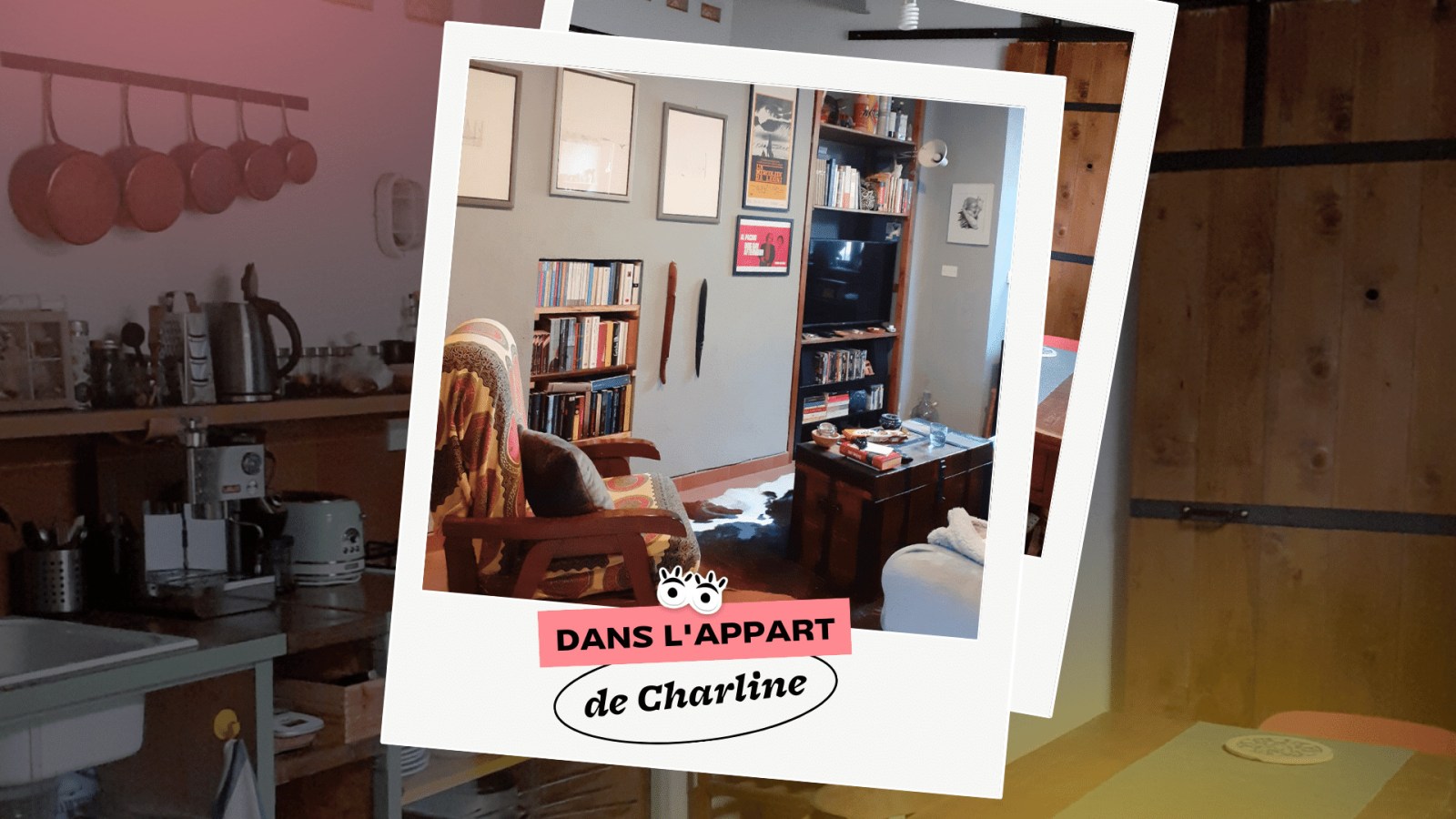 Dans l'appart de ... Charline : « j’ai une machine à café qui m’a coûté ...