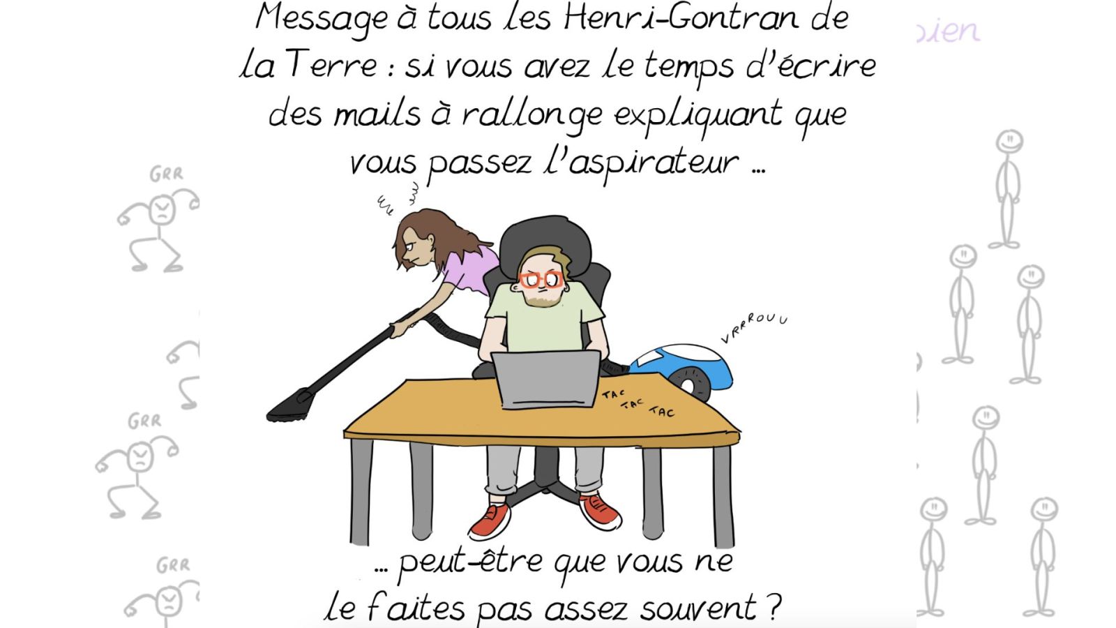Dans sa nouvelle BD La ligne Emma s’en prend aux hommes qui pensent ...