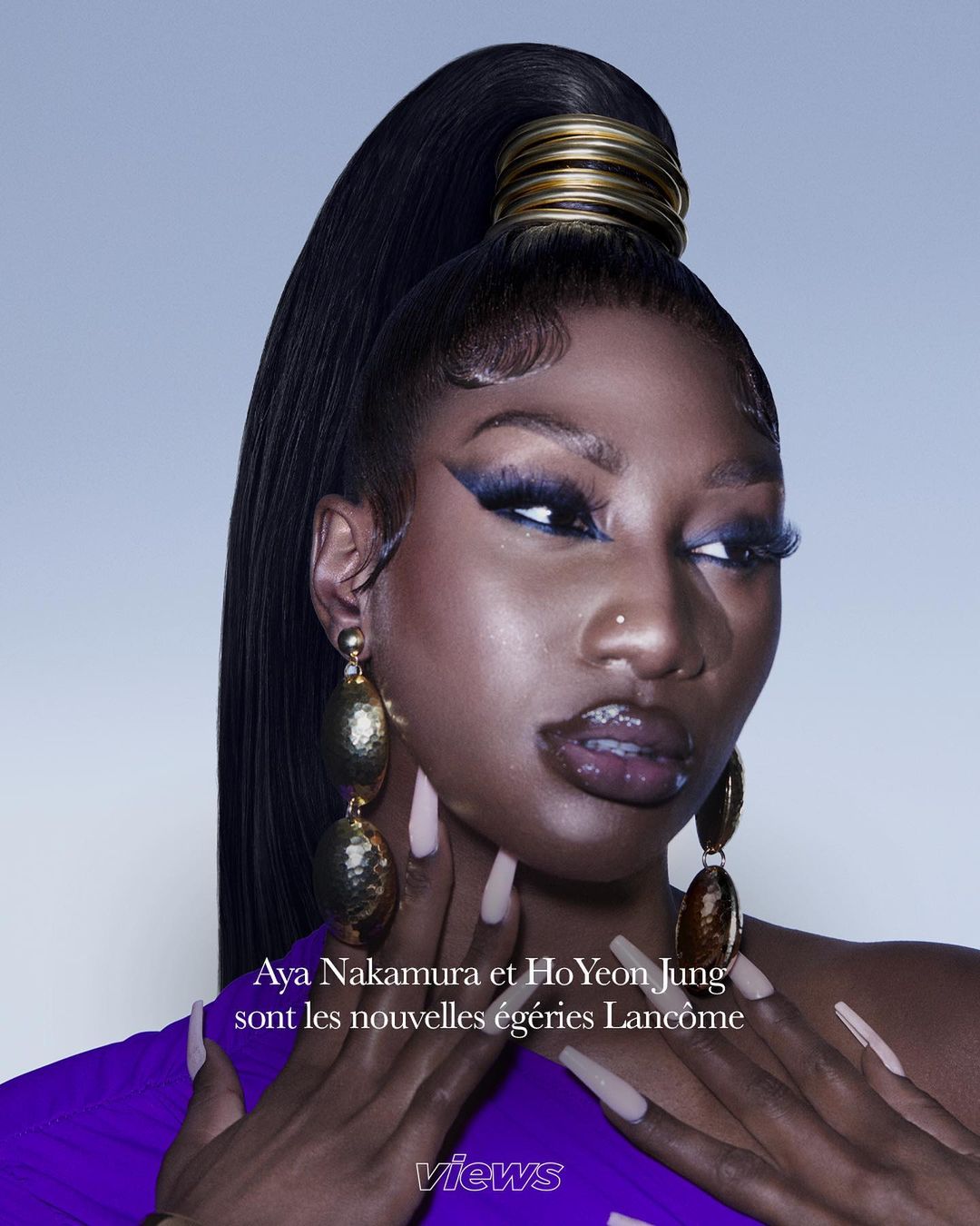 Aya Nakamura est la nouvelle égérie beauté internationale de Lancôme ...