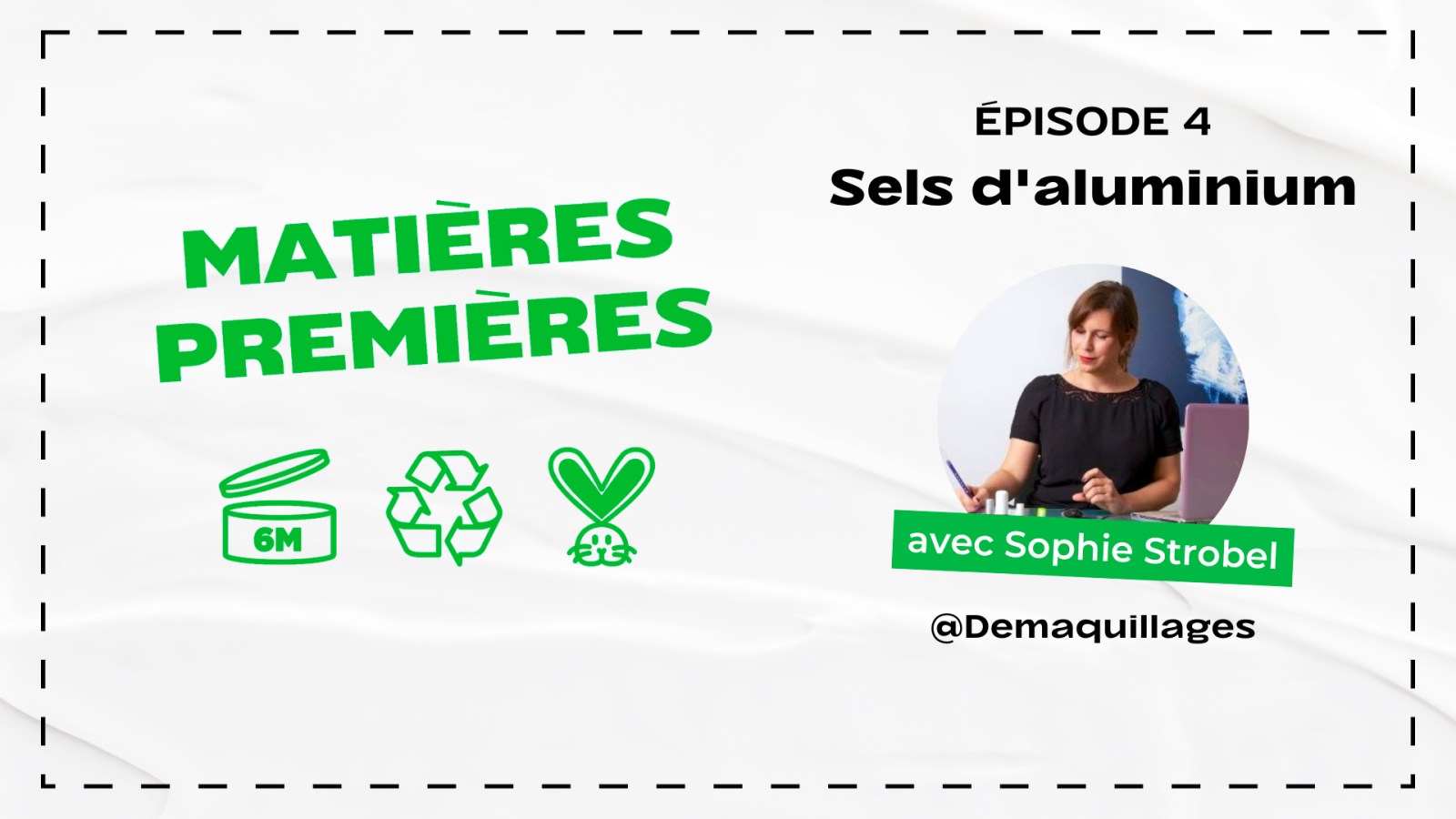 « Matières Premières – Sels d'aluminium » : déodorant et anti ...