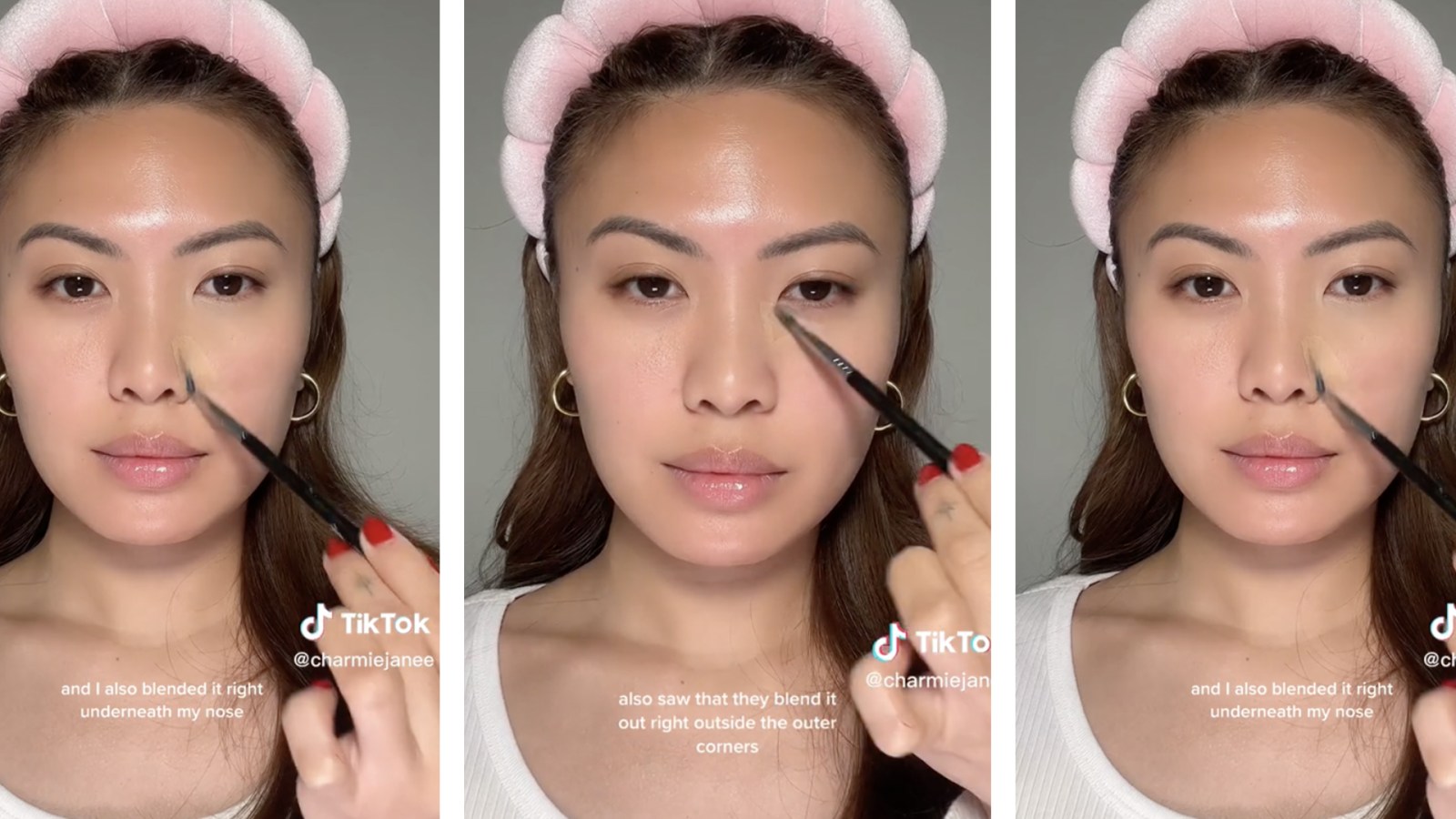 La méthode du triangle pour camoufler les cernes revient, mais elle a ...