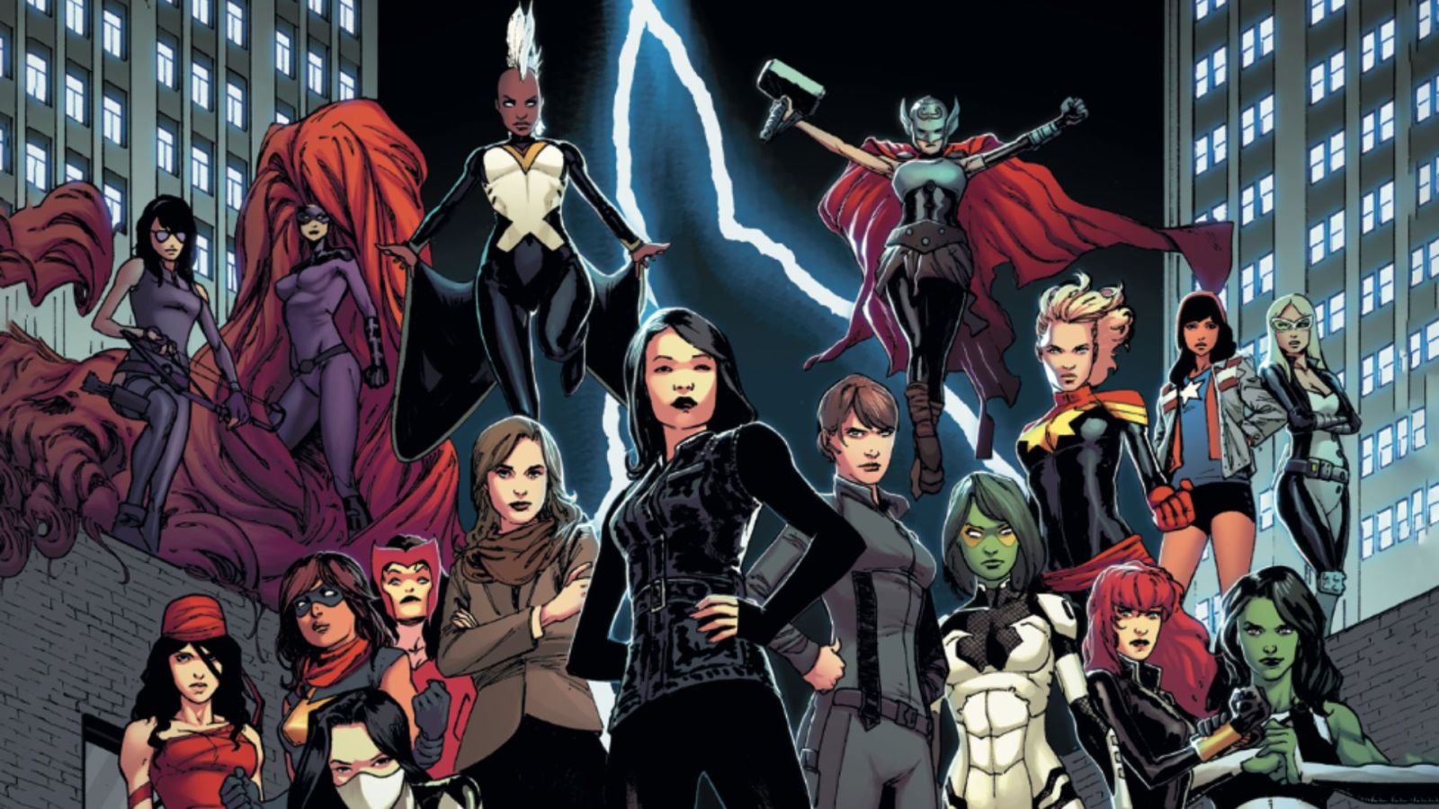 Redécouvrez les origines des super-héroïnes Marvel à travers une ...