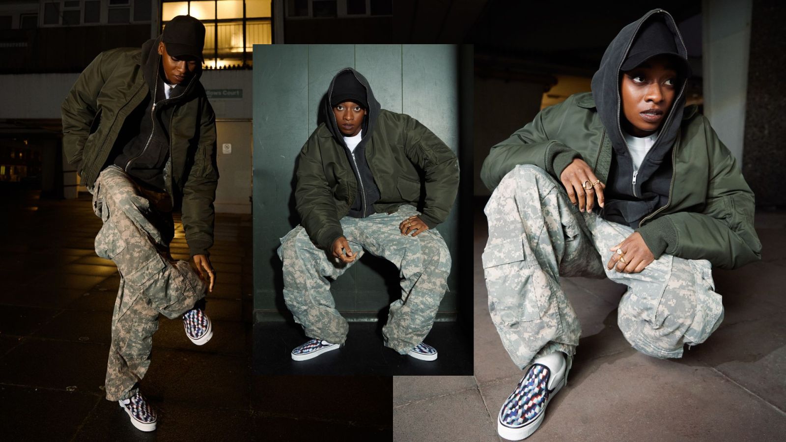 La rappeuse Little Simz signe une paire de Vans vibrante en édition ...