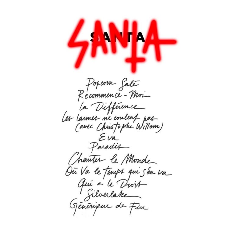 SANTA sort son 1er album, Recommence-moi : « Les chansons peuvent ...