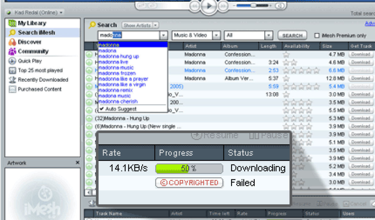 iMesh revient et devient la 1ère plateforme P2P légale