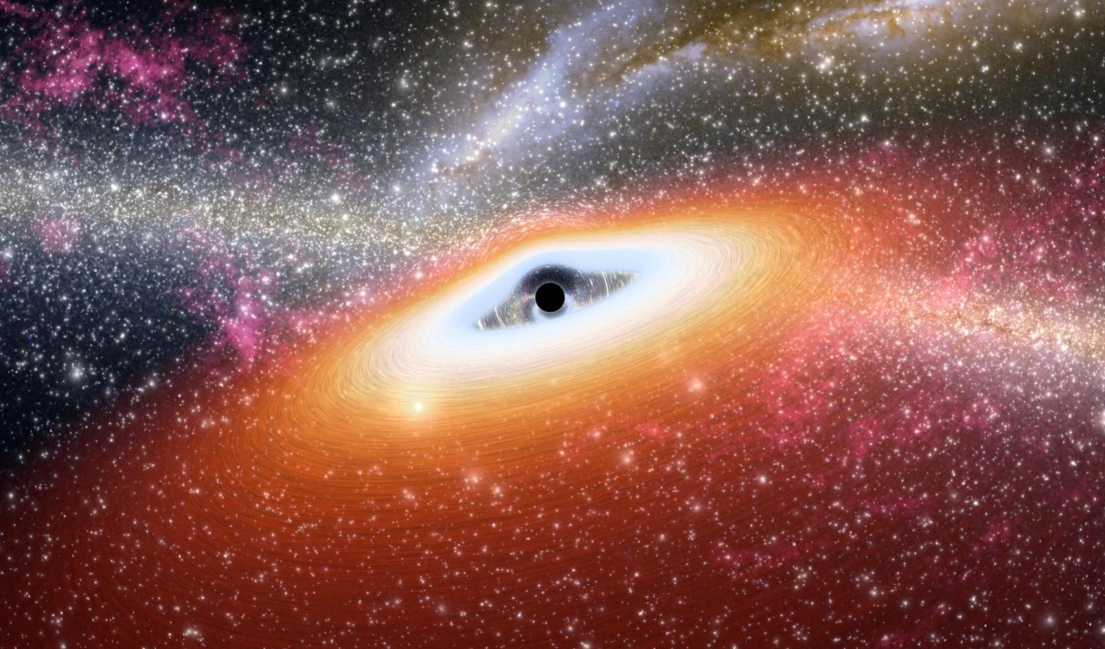 Un trou noir rare rôderait dans le centre de notre galaxie