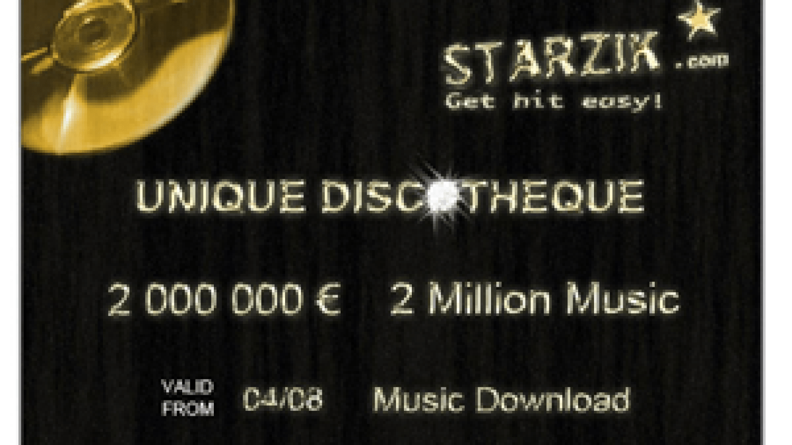 Starzik invente la musique en ligne Bling-Bling - Numerama