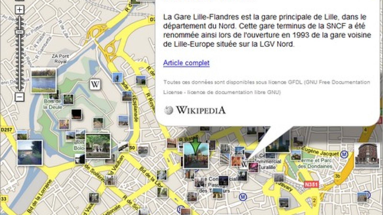 Google Maps propose maintenant photos et articles Wikipedia - Numerama