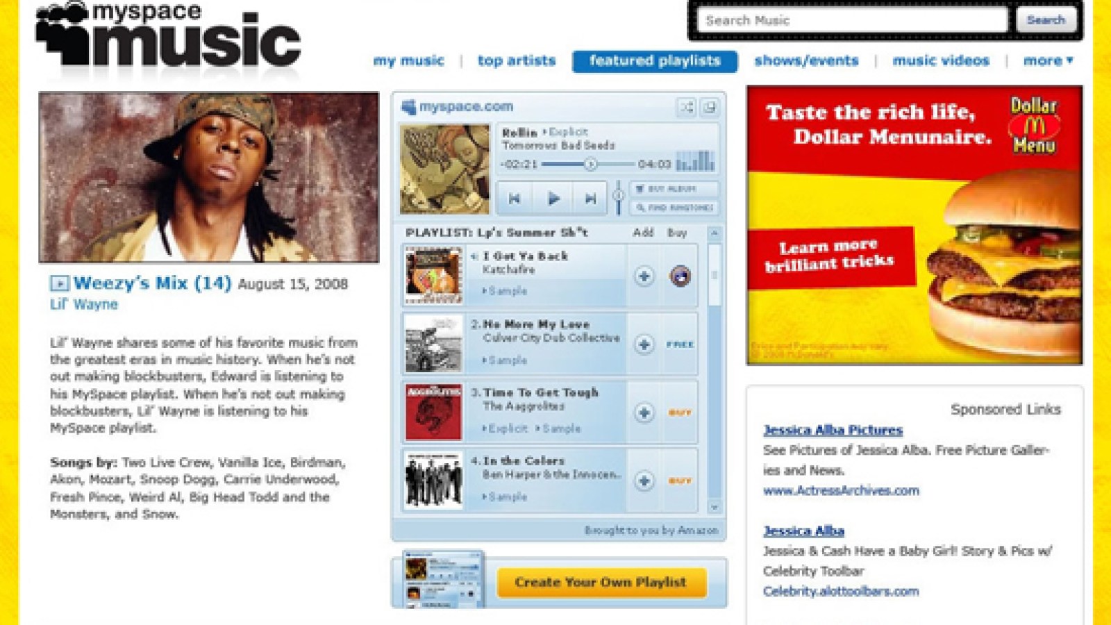 MySpace Music enregistre déjà plus d'1 milliard de streams - Numerama
