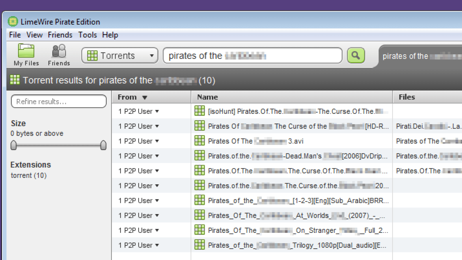 LimeWire Pirate Edition veut reprendre le flambeau de LimeWire - Numerama