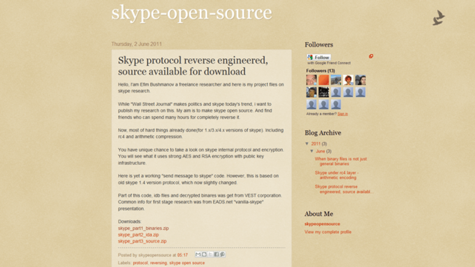 Skype open-source : un hacker révèle le protocole de Skype - Numerama