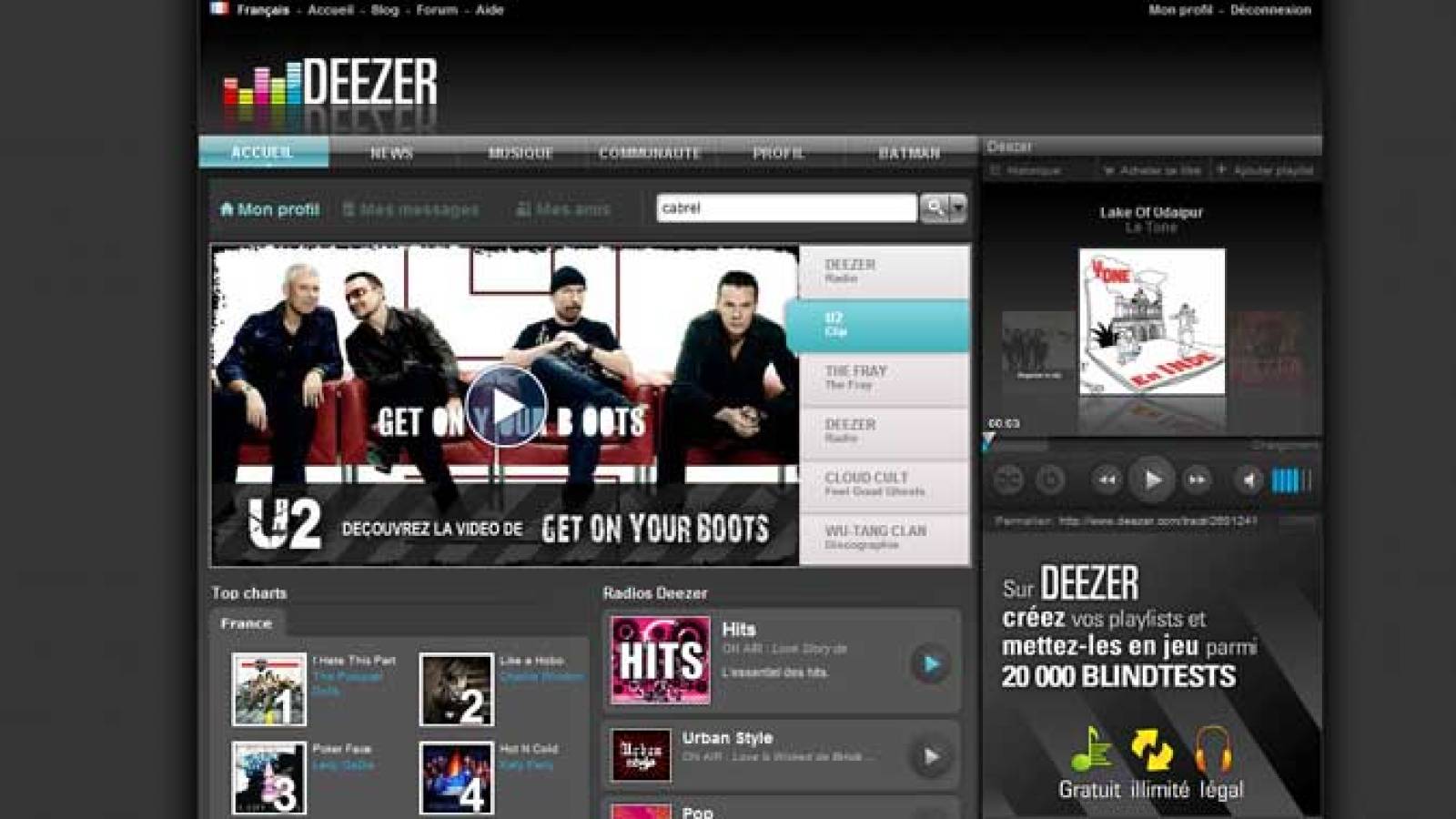 Deezer va permettre l'achat de billets de concert - Numerama
