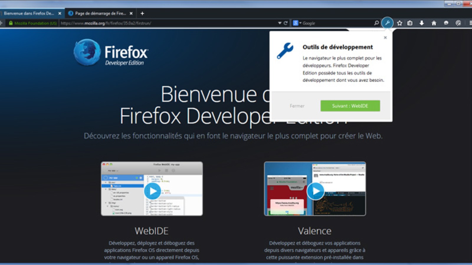 Firefox Developer Edition est disponible - Numerama