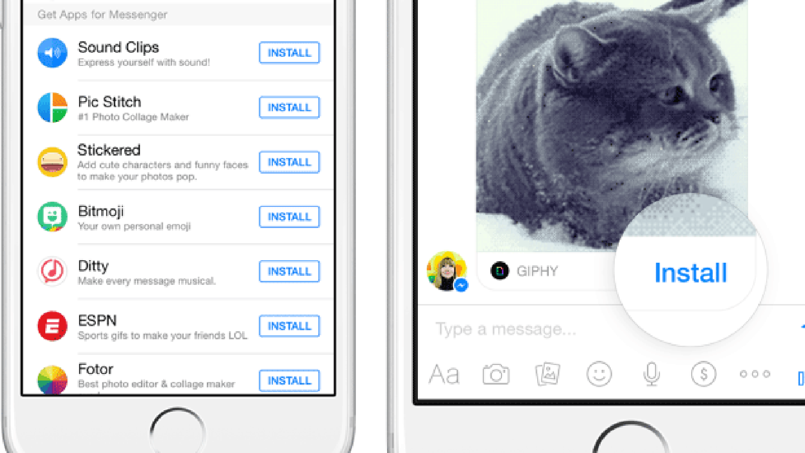 Facebook Messenger devient une plateforme pour applications - Numerama