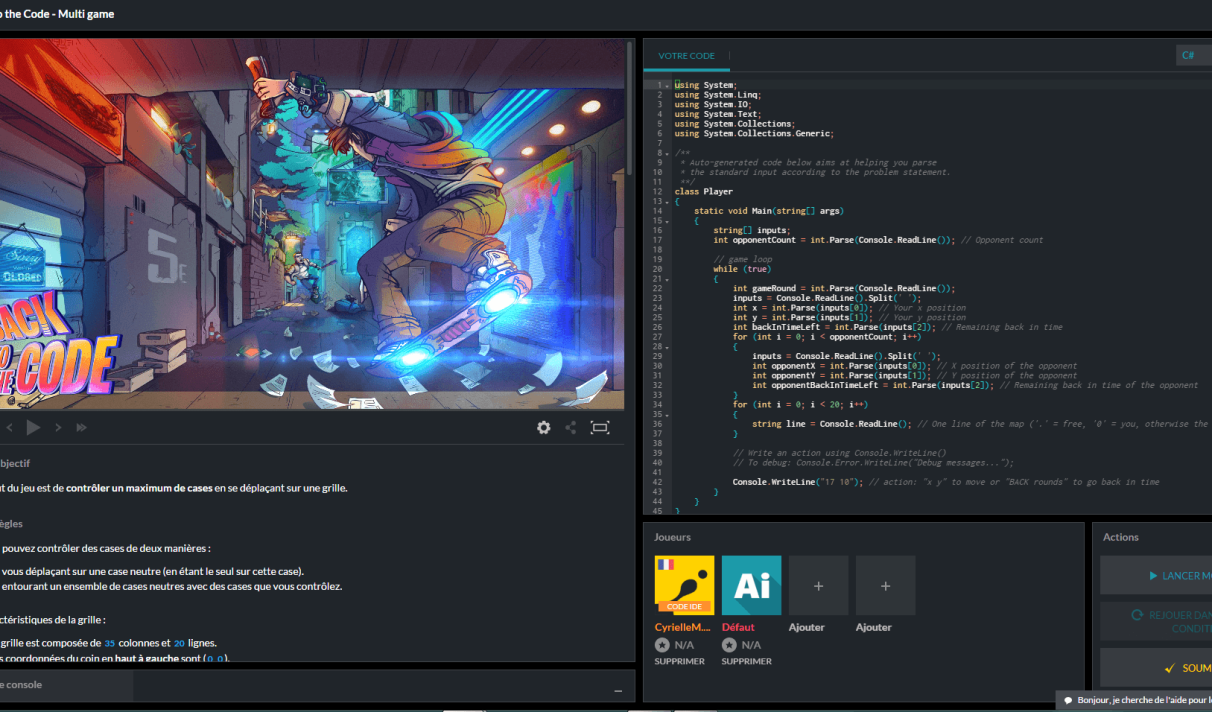 CodinGame vous apprend le code avec des jeux vidéo