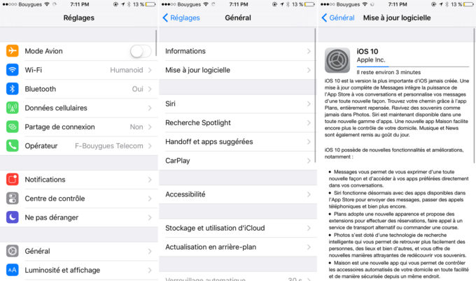 iOS 13 et iPadOS 13 : vérifiez si votre iPhone, iPad ou iPod est ...