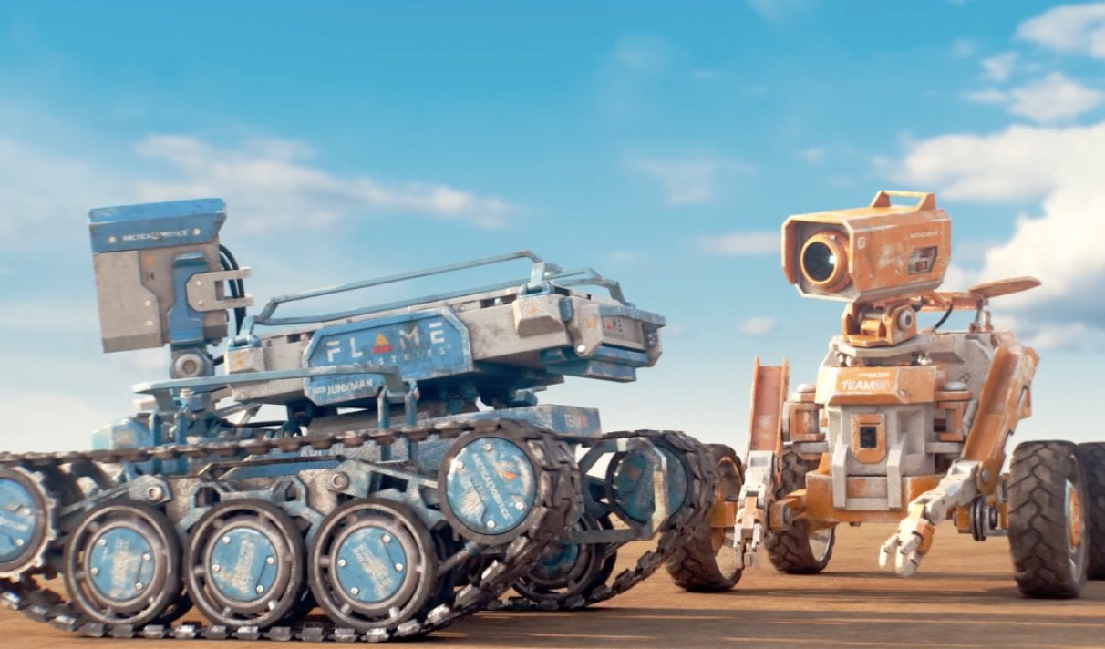Planet Unknown, les aventures de deux petits robots sur une planète ...