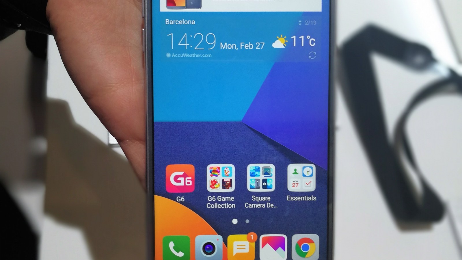 Prise en main : le LG G6 s'impose comme la star du MWC - Numerama