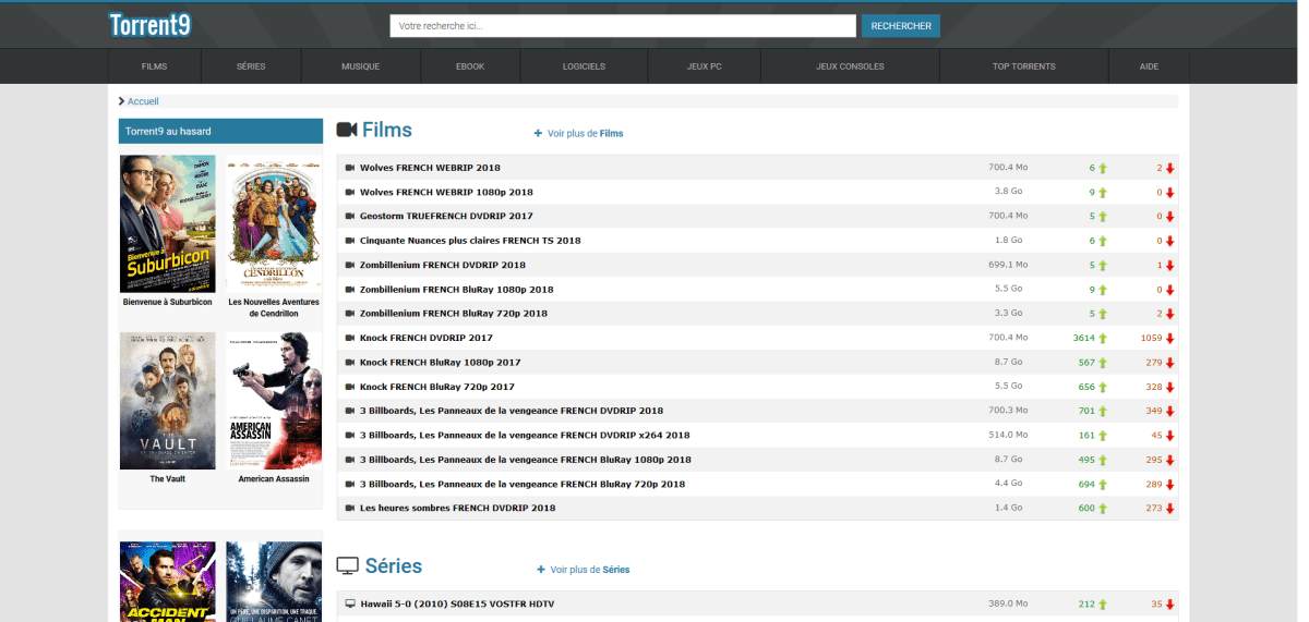 Torrent9 change encore d'adresse, sur fond de déréférencement de ses ...