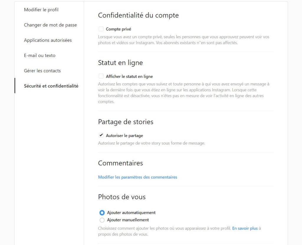 Instagram : comment activer le mode invisible et ne plus être vu « en ...