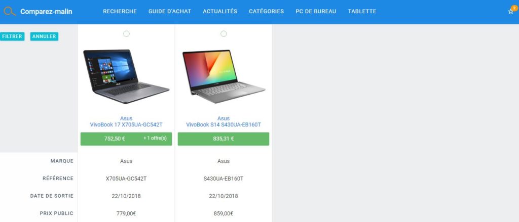 Comparez-malin : la rapidité d’un comparateur de prix pour dénicher le ...
