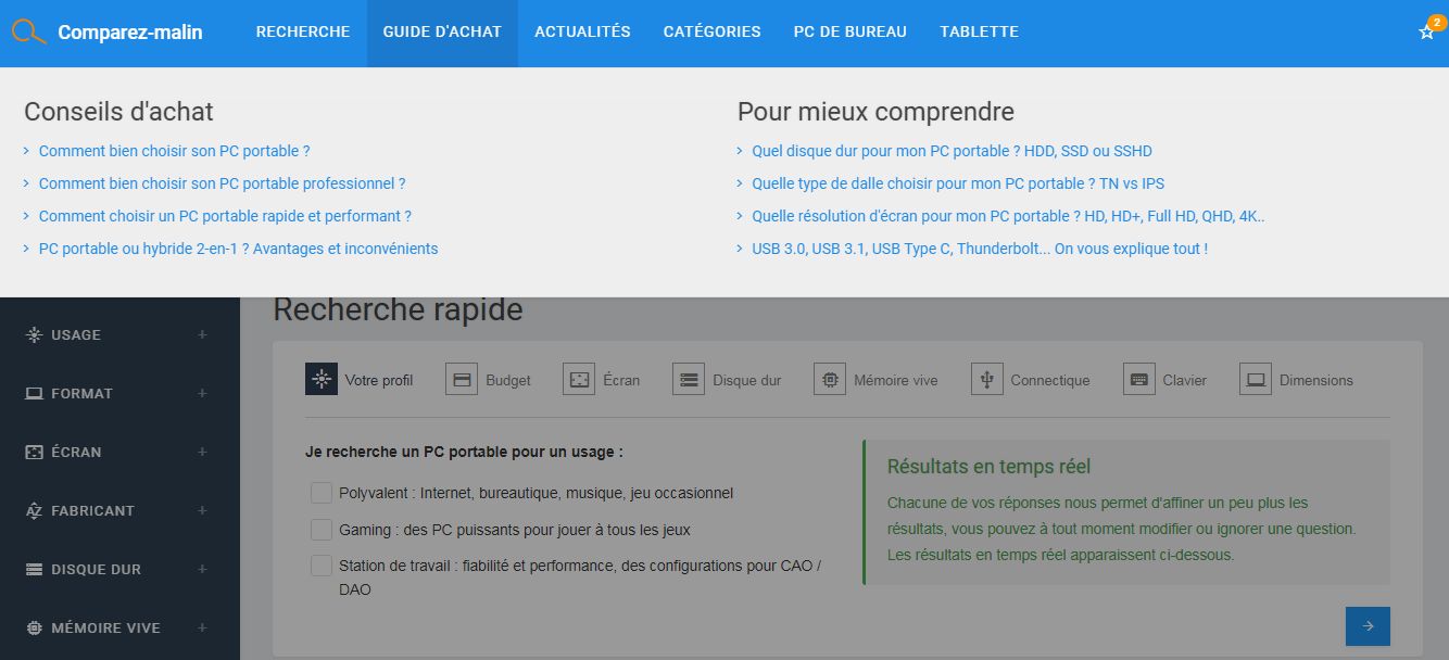 Comparez-malin : la rapidité d’un comparateur de prix pour dénicher le ...