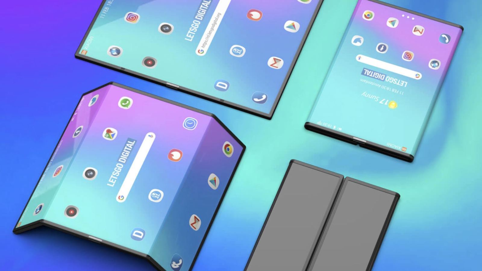 Smartphone pliable : la marque qui a sorti des smartphones 3D ...