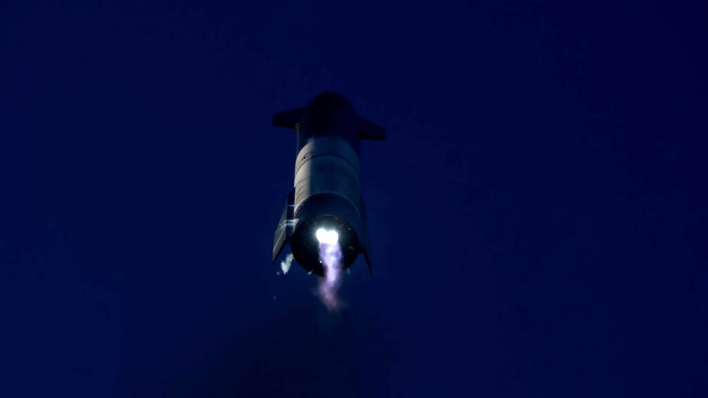 Spacex Comment Revoir Lessai Réussi De La Fusée Starship Numerama