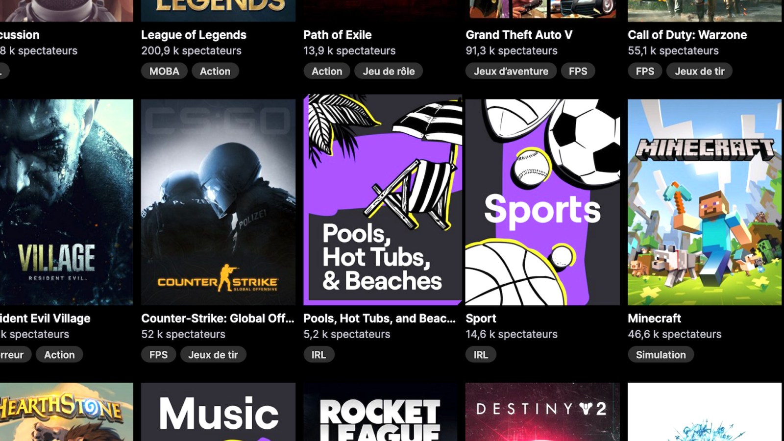 Twitch a déplacé les streams en maillot de bain vers une catégorie ...