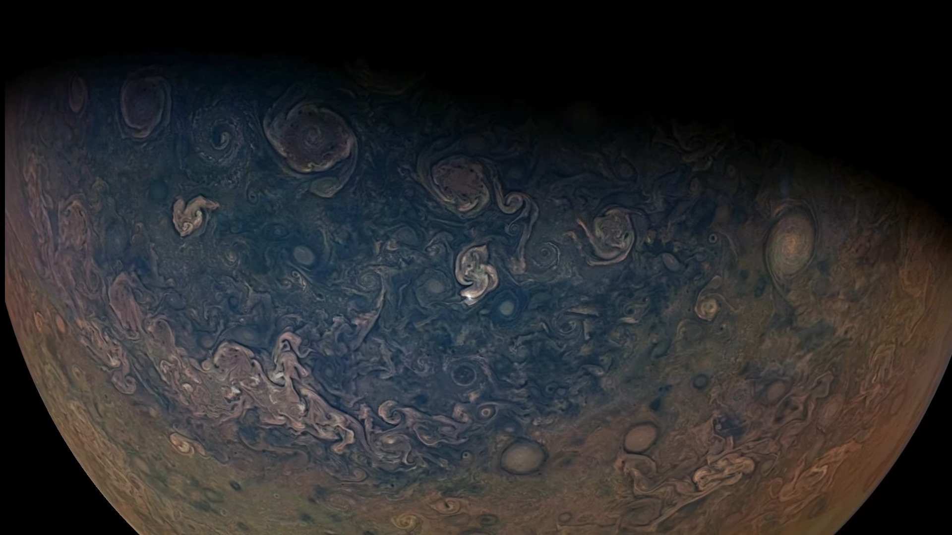 Voici l'émouvante photo de Jupiter prise par la sonde Juno