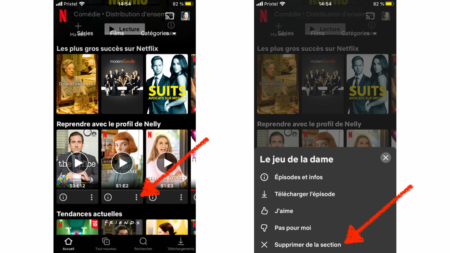 Netflix : comment enlever des programmes de la liste « Reprendre la lecture » - Numerama