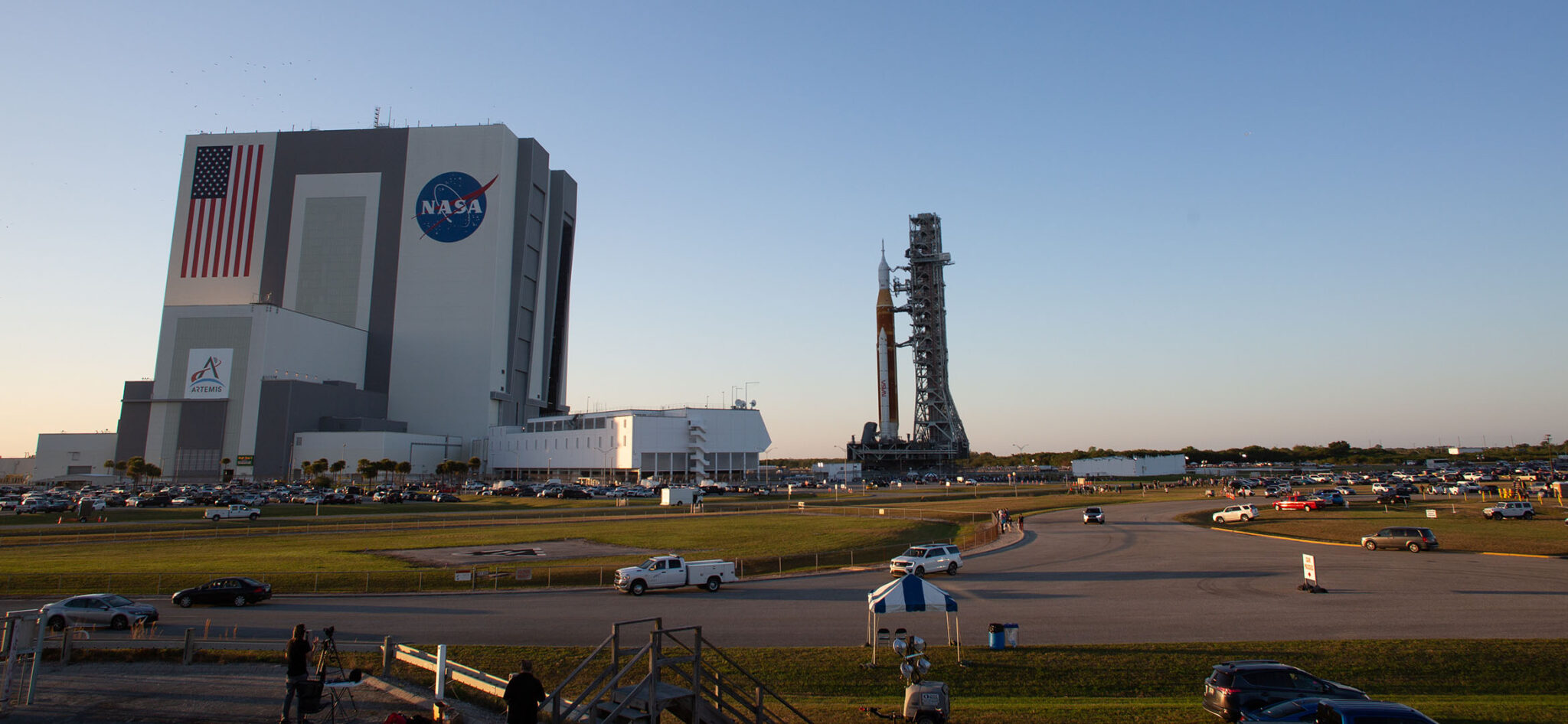 Le SLS est de sortie : la Nasa dévoile ses plus belles photos de la ...