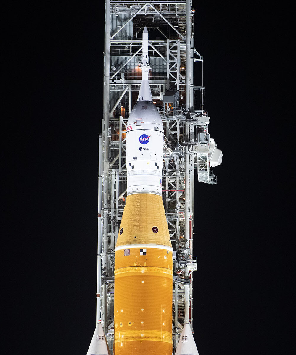 Le SLS est de sortie : la Nasa dévoile ses plus belles photos de la ...